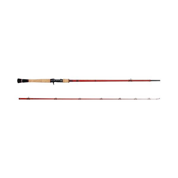 ■バリエーション：レッド,通常■メーカー：アブガルシア(Abu Garcia)・自重(g)171仕舞寸法(cm)104.8●先径(mm)2.05●ルアー(oz)1/4-2●Monoライン(lb)12-30●パワーミディアムヘビー●アクション...