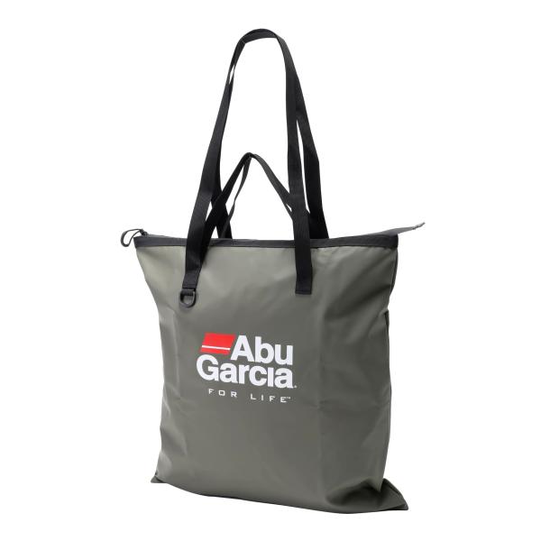 ■バリエーション：カジュアル,オリーブ,M■メーカー：Abu Garcia・Size (幅)48cm●Size(高さ)54cm●素材ターポリン説明ランディングネットなどの収納に便利な防水トートバッグ！＜br＞ウェルダー加工と止水ファスナーで...