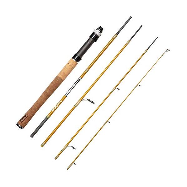 ・全長 (ft/cm)6'0" / 183 仕舞 (cm)42・標準自重 (g)113 ルアー (g)2〜10・ライン （lb)4〜8 使用材料カーボン95%,グラス5%・パワーL/ライト テーパー/アクションF/ファースト・製法チューブラ...