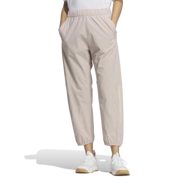 ■バリエーション：カラー: ワンダータープ (KE9135) / スタイル: ロングパンツ / パターン: 無地■メーカー：adidas(アディダス)ルーズフィット伸縮性クロージャ―ポリエステル87% / ポリウレタン13%プレーンウィーブ...