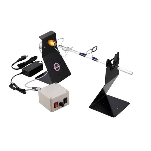 スタンドの形状・素材が変わりました。スチール製からステンレス製に、耐久性アップ！ブランクス外れ落ち防止ゴムリング仕様待望のコントローラー付きフィニッシングモーターが新登場！新機能が追加され初■メーカー：富士工業