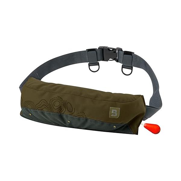 ■メーカー：ブルーストーム(Bluestorm)・国土交通省型式承認品　TYPE A膨張式ライフジャケット・桜マーク・ウエストタイプ・初期浮力約9.0kg・胴囲：70〜100cm環境に配慮したリサイクルポリエステル生地　300Dリップストッ...