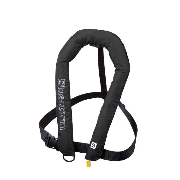 ■バリエーション：【手動】 カリフ BSJ-2300RSII,ブラック,F■メーカー：ブルーストーム(Bluestorm)・国土交通省型式承認・小型船舶用救命胴衣Type A・初期浮力約10.5kg・交換用ボンベキット:18UML MKS・...