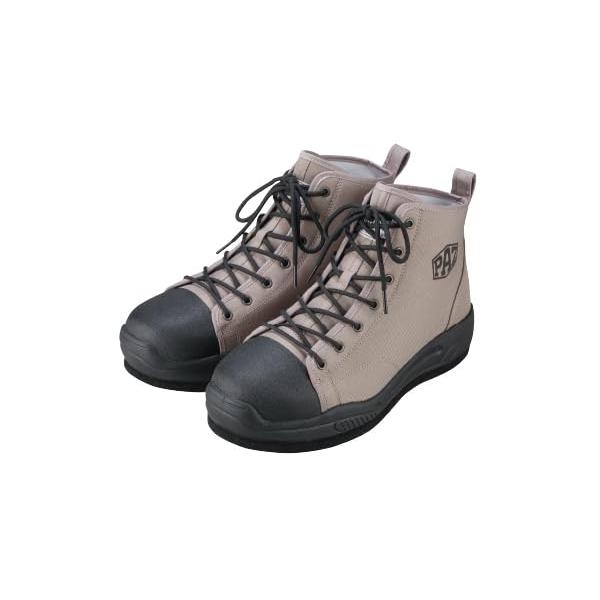 ■バリエーション：モカ■メーカー：パズデザイン・よりライトに「履きたくなる」デザイン性と快適性を求めたウェーディングシューズ・XL=28cmカジュアルなデザインでハイカットスニーカーのような快適な履き心地を実現。 ハイカットにすることで擦れ...