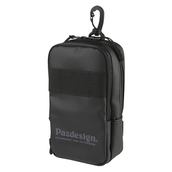 ■バリエーション：ブラック,W10cm×H18cm×D4.5cm・1.8cm■メーカー：パズデザイン(Pazdesign)・サイズ:W10cm×H18cm×D4.5cm(奥側ポケット)・1.8cm(手前側ポケット)・カラー:ブラック・本体:...