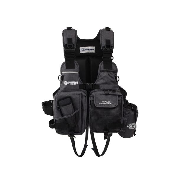 ■バリエーション：ベスト,グレーデニム,フリー■メーカー：双進(SOSHIN)・カラー:グレーデニム・サイズ:フリー・素材:[本体] ポリエステル、[浮力体] PE発泡 (浮力 7.5kg)・部門名:ユニセックス大人RBB タイドゲームベス...