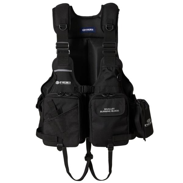 ■バリエーション：ブラック■メーカー：RBB・カラー:ブラック・サイズ:フリーサイズ・サイズ詳細:前身頃(W22cm×H39cm×2) / 後身頃(W46cm×H44cm) / フロントポケット(W16cm×H22cm×D9cm) / 背面...