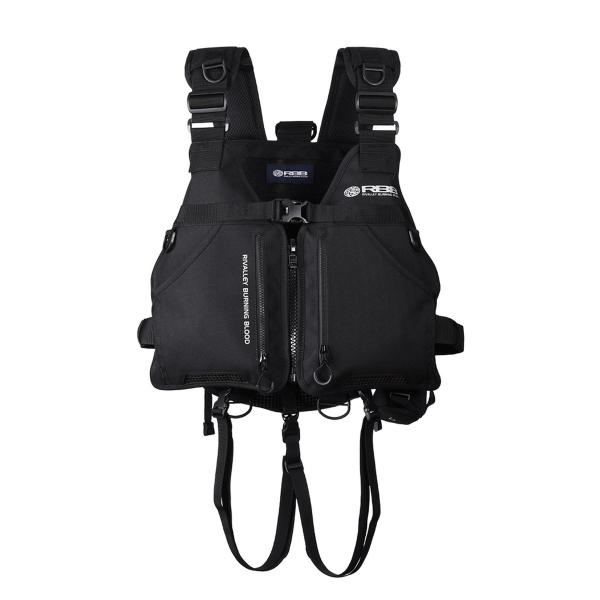 ■バリエーション：ブラック,フリーサイズ■メーカー：双進(SOSHIN)・サイズ:フリーサイズ / (●前身頃:W22cm×H37cm ×2 / ●後身頃:W26cm×H36cm / ●背面ポケット:W26cm×H36cm×D14cm / ...