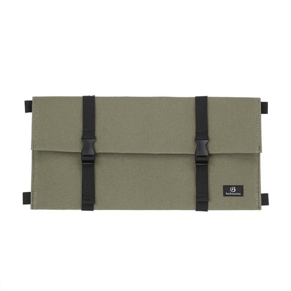 ■バリエーション：オリーブ■メーカー：belmont（ベルモント）・焚き火台TABI収納ケース焚き火台TABIの帆布製収納ケースです。厚手の10号帆布を使用しているのでラフにご使用いただけます。裏面ループ付きでザックなどに括り付けることがで...