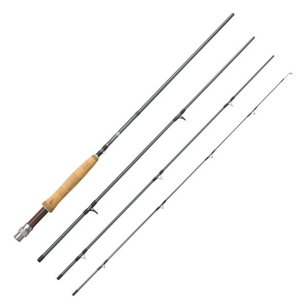 ■メーカー：ティムコ(TIEMCO)・全長:8'0"(244cm)・ライン:#4・継数:4pc・グリップ:A(145mm)ティムコが自信をもってお勧めする最初の一本入門者に最適のアクションのロッドをお求めやすい価格でノービスワンはこれからフ...