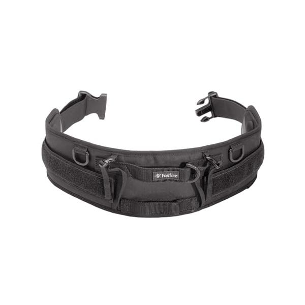 ■メーカー：フォックスファイヤー・フィット感に優れ、ウェーダー内への浸水防止や装着時の腰の負担軽減にも役立つウェーディングベルト。ウェーディングスタッフやペットボトルホルダー、熊撃退スプレーなどを左右のベルクロテープで好みの位置に固定できる...