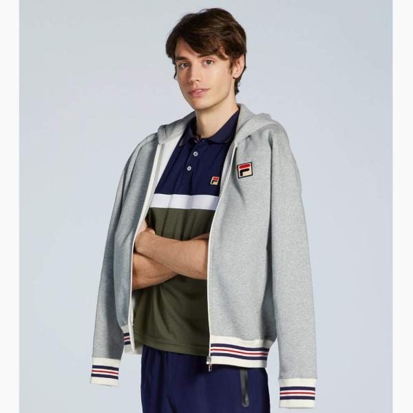 ■メーカー：FILA TENNIS・SIZE:L 肩幅:45cm 袖丈:66cm 身幅:56cm 着丈:66cm・SIZE:M 肩幅:44.5cm 袖丈:65cm 身幅:52cm 着丈:65cm説明保温性に優れたポリプロピレンを使用したフル...