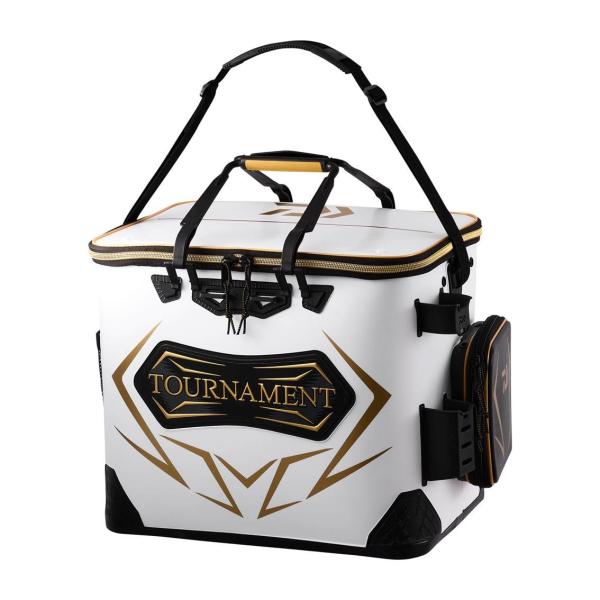 ■バリエーション：KPバッカンFD45,ホワイト■メーカー：ダイワ(DAIWA)・ダイワ トーナメントキーパーバッカンFD(D) 45 (活かしバッカン)・■素材：EVA・■本体外寸（cm）：約33×47×40≪ダイワ 活かしバッカン≫-