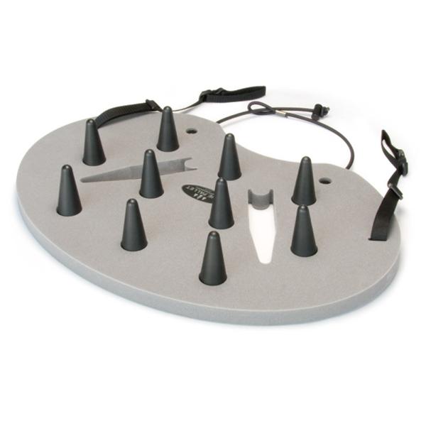 ■メーカー：C&amp;F Design●ウェストと太ももの2箇所で任意のポジションに固定できます。●ウェーディングの他、SWのおかっぱり等にも、ラインの消耗を軽減し快適なキャストを可能にします。●W480×D327×H20mm●コーン数:10個