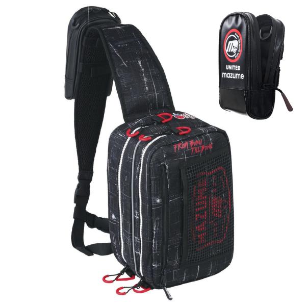 ■バリエーション：大型,ブラックカスリ■メーカー：マズメ(Mazume)・外寸：縦30×横20×幅14（cm）、メインスペース内寸：縦28×横18×幅7（cm）、サブスペース内寸：縦28×横18×幅5（cm）・【ウェーディング対応】高い位置...