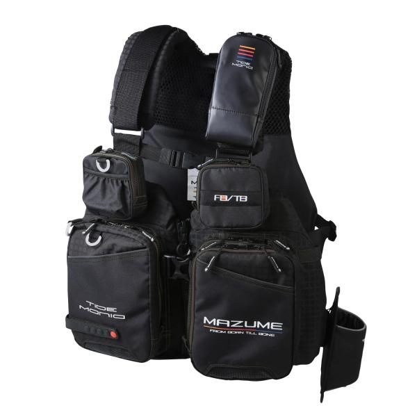 ■バリエーション：ブラック×ブラック■メーカー：マズメ(Mazume)・ウェーディング初心者やmazumeゲームベストを試したいアングラー向けの特別モデルです。・ウエストハーネスシステムを採用し、肩への負担を軽減。上半身全体で支えるため、長...