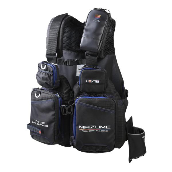 ■バリエーション：ブラック×ブルー■メーカー：マズメ(Mazume)・ウェーディング初心者やmazumeゲームベストを試したいアングラー向けの特別モデルです。・ウエストハーネスシステムを採用し、肩への負担を軽減。上半身全体で支えるため、長時...