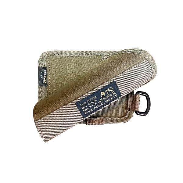 ■メーカー：リーニア(Linha)・チヌの落とし込み、シーバスやライトソルトゲーム等のランディングネットを一時保管するのに最適なホルダーです。・合皮や本革に比べ、擦れや引っ掛かりに強いナイロン製。撥水機能が有るので、雨にも強いのが特徴です。...