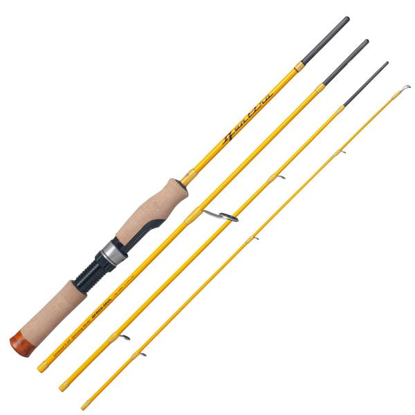 ■バリエーション：カラー: クワトロイエロー / サイズ: 5.6ft / 数量: 1■セット：ナイロンバッグ&amp;ハードケース付■メーカー：パームス(Palms)全長: 5’6フィート / 継数: 4ピース (パックロッド ) / 仕...