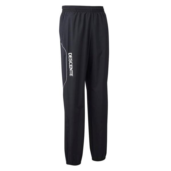 ■バリエーション：ロングパンツ,BWH(DVB-3312PB),L■メーカー：DESCENTE(デサント)・素材:ポリエステル 100%・原産国:ベトナム・機能:防風・機能:はっ水商品紹介バイピングとプリントの切替でシンプルにまとめたプラク...