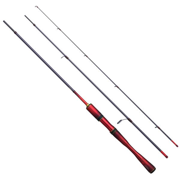 ■バリエーション：レッド,S64UL-RS/3■メーカー：シマノ(SHIMANO)・全長：6フィート4インチ (1.93m) / 継数(本)：3 / 仕舞寸法(cm)：68・自重(g)：95 / 先径(mm)：1.5・対応ルアーウェイト(g...