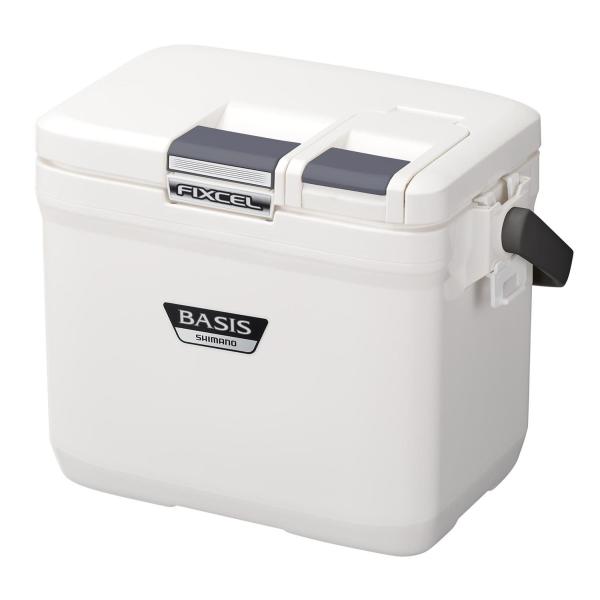 ■バリエーション：9リットル,ピュアホワイト,9L■メーカー：シマノ(SHIMANO)・クーラーボックス 容量(L):9・重量(kg):1.7・保冷時間(目安):27時間(クーラー容量の20%分の氷を外気温31度で持続する保冷時間)・内寸法...