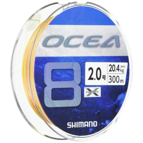 ■メーカー：シマノ(SHIMANO)・カラー:5カラー・号数(号):2.0・最大強力:45lb (20.4kg)・長さ(m):300・素材/PE・タフなリールにタフなラインを!TOUGH CROSS 2採用。EX8で初採用されたタフクロス工...