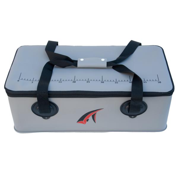 ■バリエーション：バッグ・トート型,グレー,60cm■メーカー：タカ産業・品番:776−角・サイズ:60×31×19cm・カラー:グレー●全面ウレタン入りで簡易クーラーとして使えます。●青物・太刀魚・スズキetcのKEEPバック。●軽くて丈...