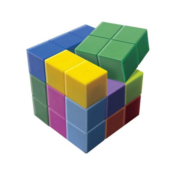 , カチャカチャ　マグネットでくっつく、クリック感が手に伝わる！クセになるパズル。シンプルで組み立てやすいピース構成。自由に創造して、積み木のように遊べます。