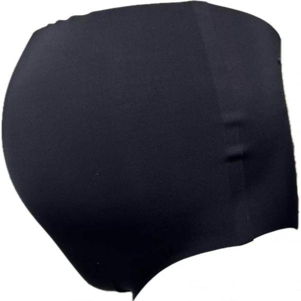 ,#00003814 タテヨコ伸びるナイロン・ポリウレタン素材で臨月まで無理なくフィット。縫製の無い加工でショーツラインがアウターにひびきにくく肌触りもさらっと快適です。