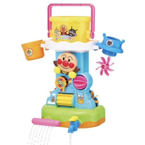 ,#20251203001 ●バケツに水を入れて置くと、水車が動いたりシャワーや蛇口から水が出たりなどいろいろなギミックを楽しむことができます。 ●取っ手を下にしてバケツを置き一定まで水を溜めると、ししおどしのように勢いよく手前に水が流れ落...