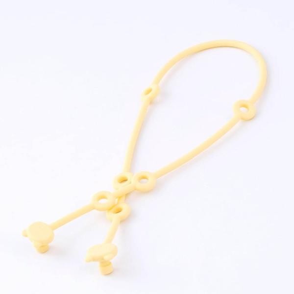 ,#00003380,,,,,#00003693 ベビーザらス限定　dear BABY (ディアベビー)赤ちゃんとのお出かけに便利！くまさんデザインのシリコンストラップです。おしゃぶりやトイ、マグなど色んなものをストラップにくくりつけること...