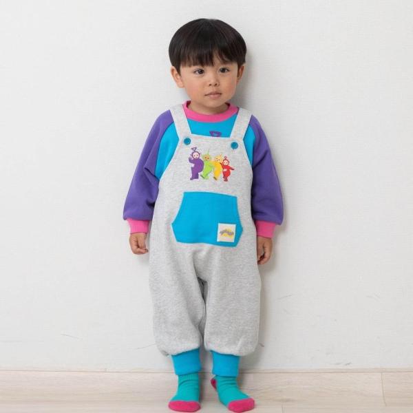 ,#20251201001,#00003624,#20251225001 【テレタビーズ×chimajiro0730さん】テレタビーズ サロペット裏毛素材のテレタビーズ サロペット＜仕様＞  80-90cm：総身丈66cm  身巾33cm ...