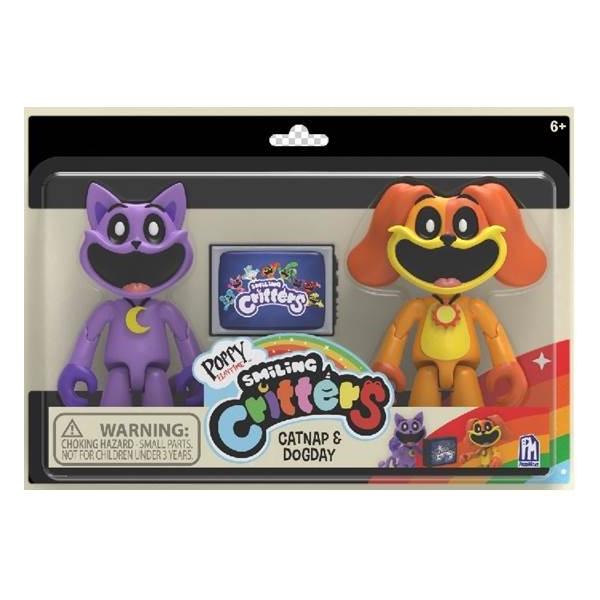 ,#20251215siteoffitems 大人気ホラーゲーム「Poppy Playtime」からキャットナップ＆ドッグデイのフィギュアセットが登場！大人気のキャットナップとドッグデイを並べて飾っちゃおう！