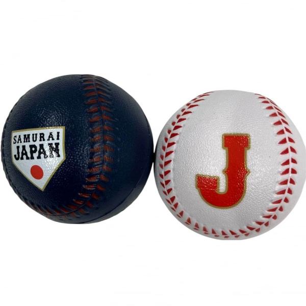 侍ジャパンのロゴをプリントした柔らかフォームボールです。