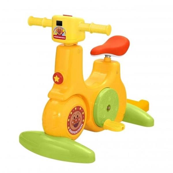 ◆アンパンマンとテレビにつないでサイクリング！いっぱい漕いで、運動も知育も遊びも楽しもう！《テレビ接続プレイ》テレビにつないで、ハンドル操作やペダルを漕ぐことで１２の遊びができます。ペダルを漕いでアンパンマンとパトロールしたり、ばいきんまん...