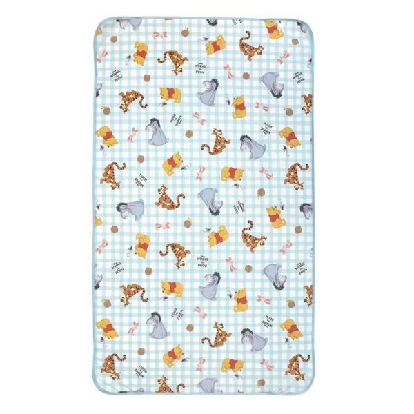 裏面防水加工で水分をしっかりと防ぎます。裏側の四隅にゴムが付いているので、レギュラーサイズのベビーふとんや、お昼寝ふとんの敷きふとんにぴったりフィットします。