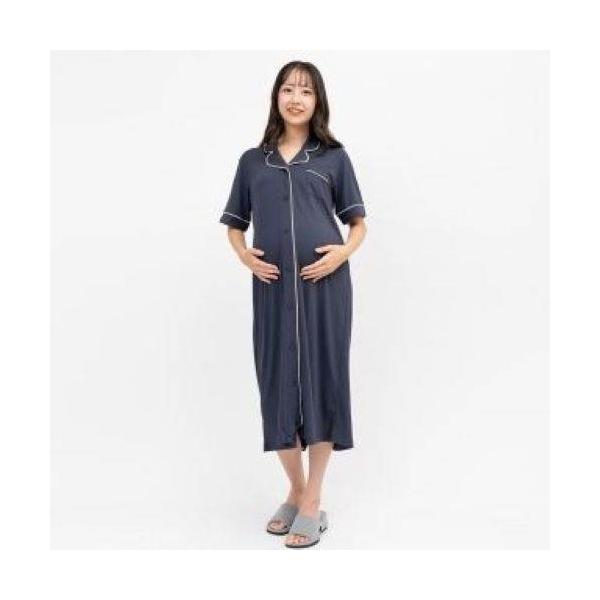 #00003815 ２ＷＡＹの半袖ワンピースです。胸元のボタンがスナップ仕様なので、さっとバストが出せて大変便利です。