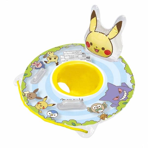 ,#202605166202 可愛らしいモンポケのベビーウキワが登場！対象年齢は１８か月以上３歳未満です。この商品はベビー用の浮輪で浮輪座面がパンツタイプになっていますのでおしりを支え水に落ち込む心配がありません。浮輪内周約６８ＣＭ。ロープ付き