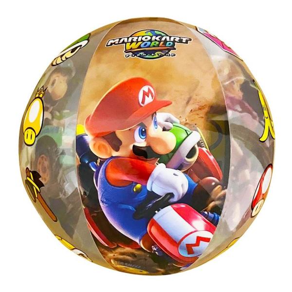 マリオカートワールドのビーチボール40ｃｍです　対象年齢：6歳以上〜安心のＳＴ基準取得済商品になります