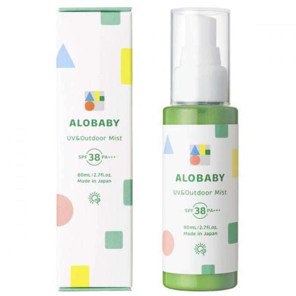 ,#00001864 アロベビー UV＆アウトドアミストは紫外線とアウトドア対策の1本2役。忙しいお出かけ前や、動き回る赤ちゃんやキッズにもこれ一本で手軽にUV＆虫よけ対策ができ、ママへも赤ちゃんへも使い心地にこだわっています。