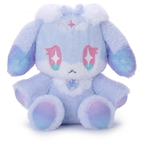 おねがいアイプリ　フォーチュのぬいぐるみです。毛足が長くてふわふわな触り心地です。