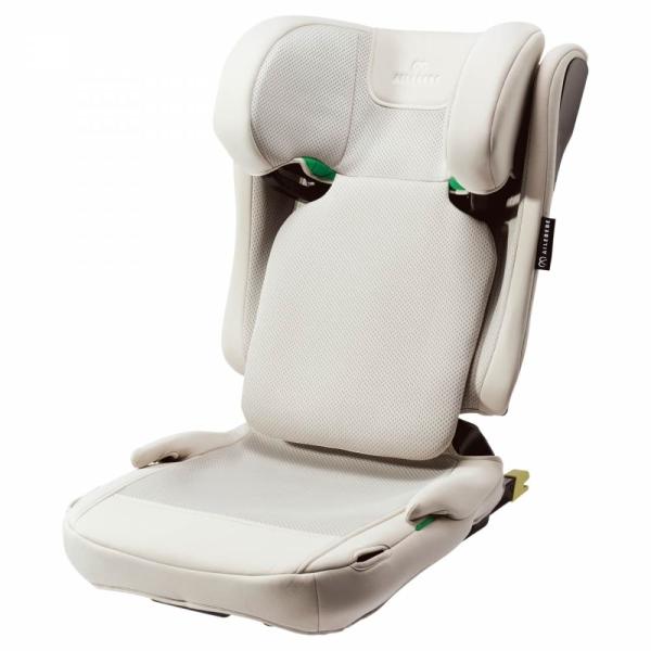 【キャッチコピー】スッと乗れて、スッと降りられる100〜150cmまでの折りたためてコンパクトなジュニアシート【製品の特長】●乗り降りラクラク、乗車中も快適「ローポジション」＆「スッキリ形状」座面高約60mmの低座面設計と、腰ベルトガイドや...