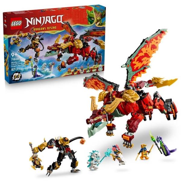 ,#26554438 ・ アクションを楽しむおもちゃ - レゴ(R)ニンジャゴー ワイルドファイヤの変形メカドラゴン（71868）で『ニンジャゴー ドラゴンライジング』シーズン4の手に汗握るアクションを追体験しよう・ 2in1 アクションフ...