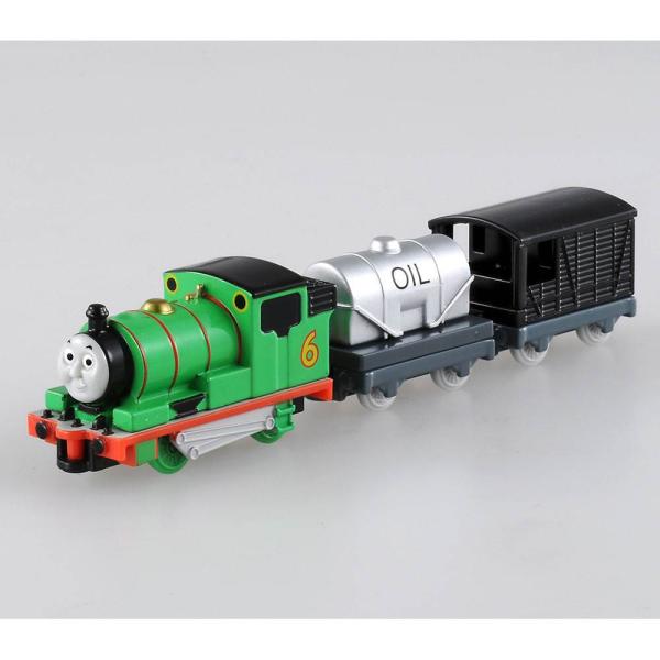, トミカトーマスNo.138 きかんしゃパーシーの登場です！連結、切り離し可能です。