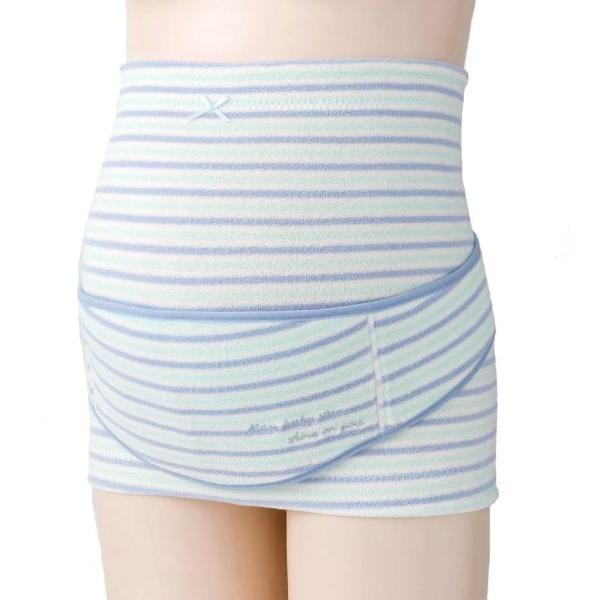 ,#20251215siteoffitems, 〇多色ボーダーのストレッチパイル素材を使用した肌触りのよいコルセットと補助腹帯セット。〇コルセットと補助腹帯を別々に使用することもできます。