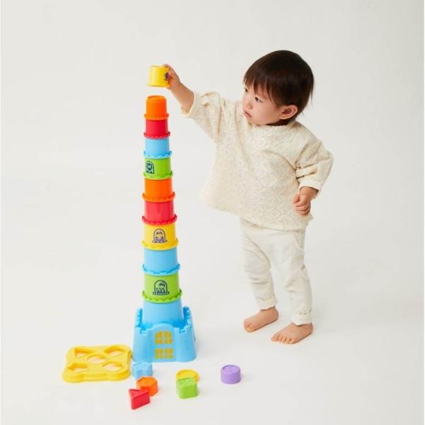 #20251125YBF, 『Top Tots（トップトッツ）』は、0歳から3歳までの、お子様の成長のひとつひとつのステップに寄り添うおもちゃが幅広く揃った、トイザらス・ベビーザらスのプライベートブランドです。高さ(約）73cmの大きなスタ...