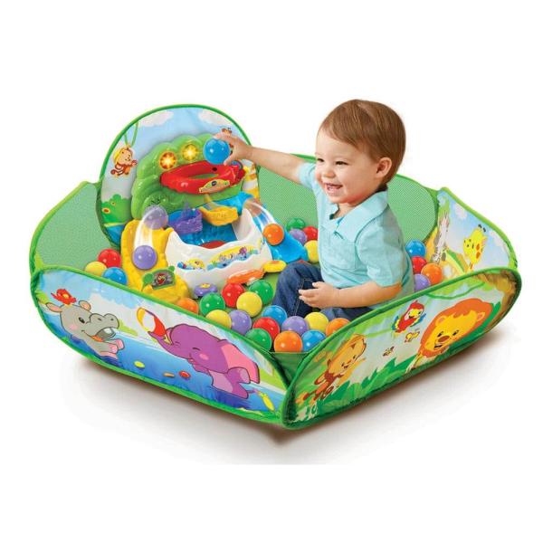 ,,,, 【1976年の創立以来、VTechのラーニングトイは世界90ヶ国以上で愛され、毎年100個以上のアワードを受賞しています】 簡単収納！にぎやかおしゃべりボールピットでいっぱい遊んで学んじゃおう！約1mの大きさで、カラフルなボールが...