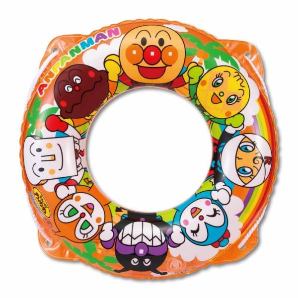 ,#20251215siteoffitems,#202605166202,#05116233,#00003880 アンパンマンの50cmロープ付きうきわ。アンパンマンとなかまたちが手をつないでいる、元気いっぱいのかわいいデザインになりました。