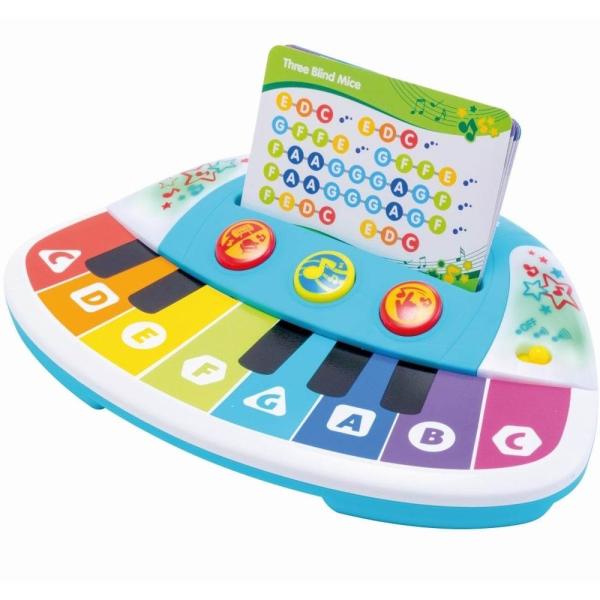 , トイザらス限定 トップトッツ カラフル マジック タッチピアノ『Top Tots（トップトッツ）』は、お子様の成長のひとつひとつのステップに寄り添うおもちゃが幅広く揃った、トイザらス・ベビーザらスのプライベートブランドです。カラフルなL...